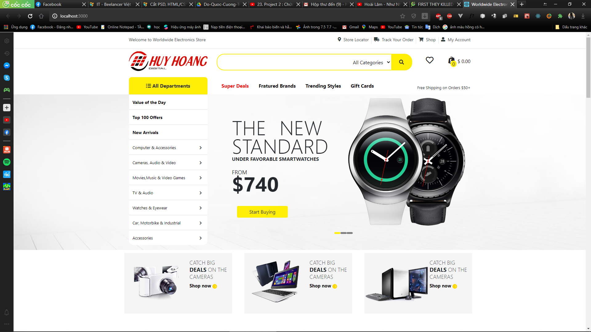 Chuyên Html Css Javasscript Bootstrap Reactjs Beelancer Việt Nam